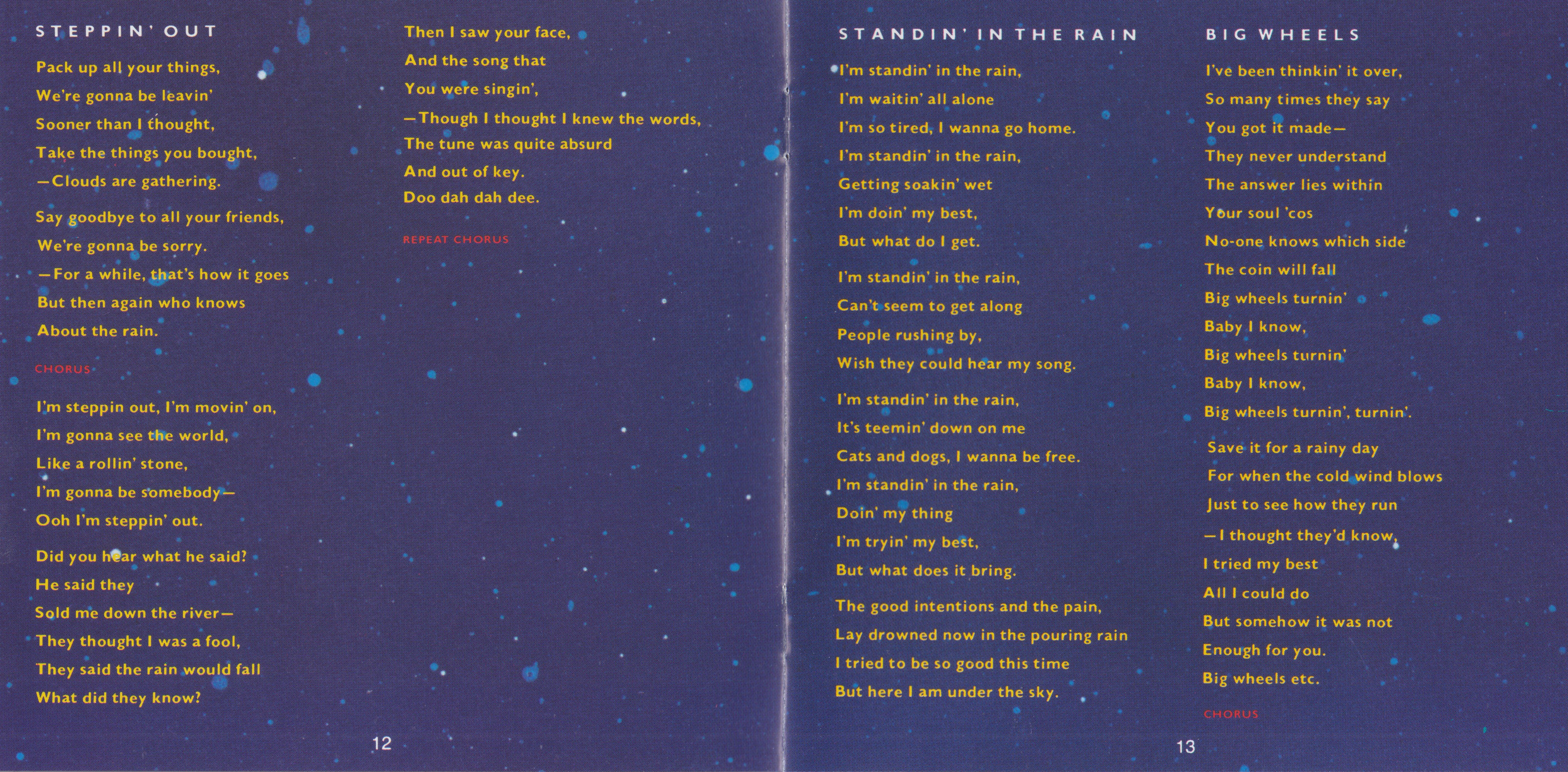 Electric Light Orchestra Out Of The Blue : Booklet07 germany | CD ...